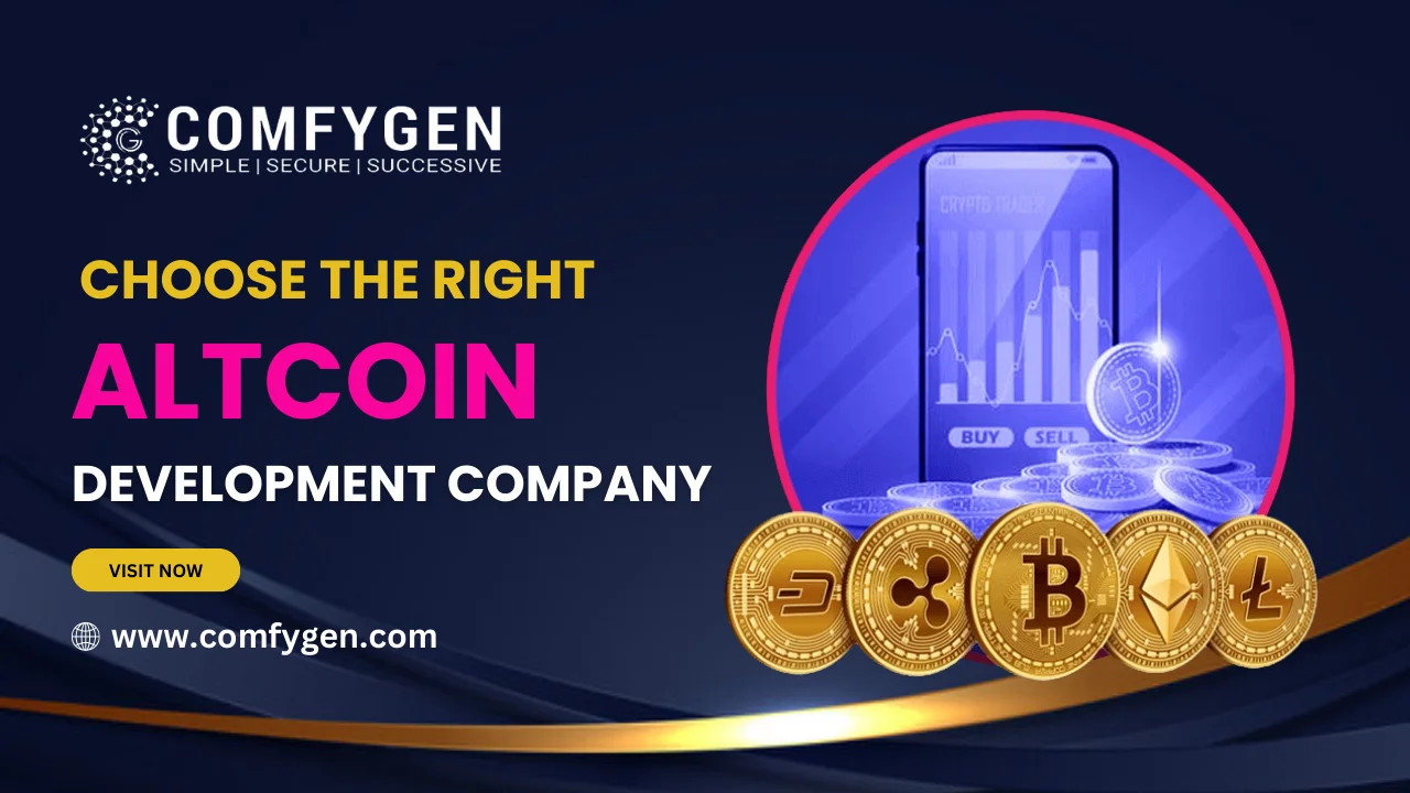 Expert Altcoin Development Company in Jaipur - comfygen.com-