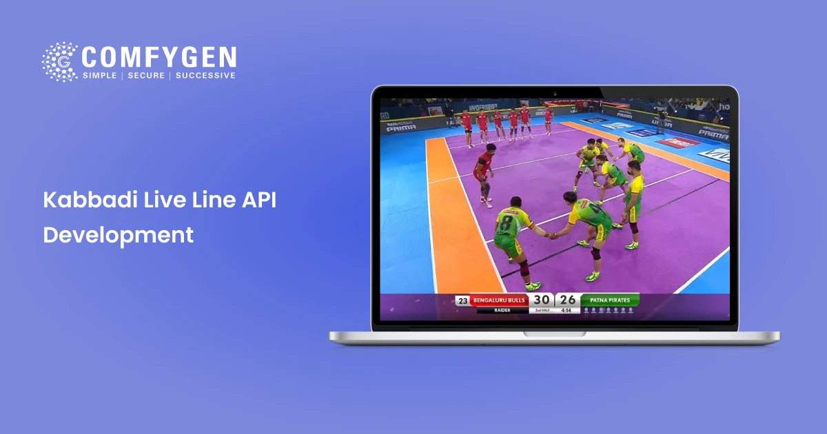 Kabaddi Live Line API Company | Comfygen