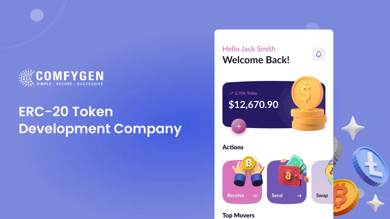 ERC20 Token Development Company| ERC20 Token Development Services